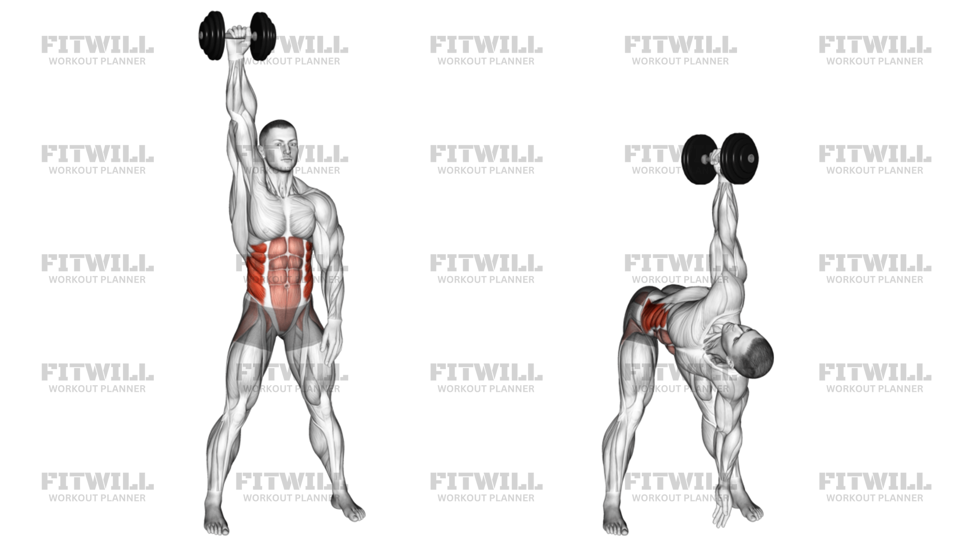 Dumbbell Standing High Windmill: Exercise Guide, Techniques, Benefits ...