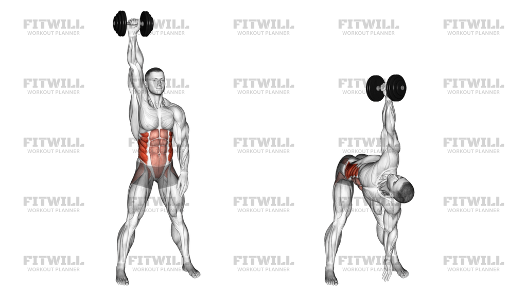 Dumbbell Standing High Windmill: Exercise Guide, Techniques, Benefits ...
