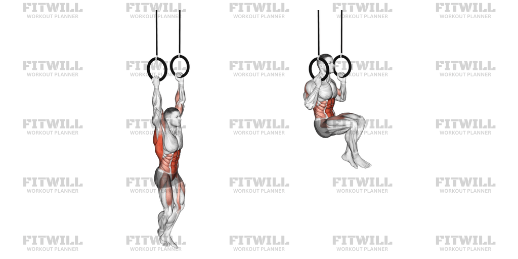 Leg Assisted Ring Pull-up: Exercise Guide, Techniques, Benefits, How to ...