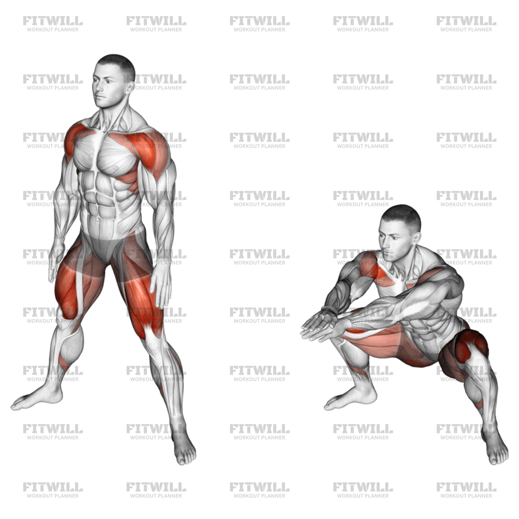 Sumo Air Squat: Exercise Guide, Techniques, Benefits, How to, Muscles ...