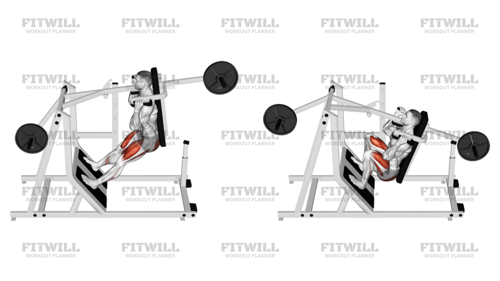Lever Pendulum Squat (plate Loaded): Exercise Guide, Video, Techniques ...