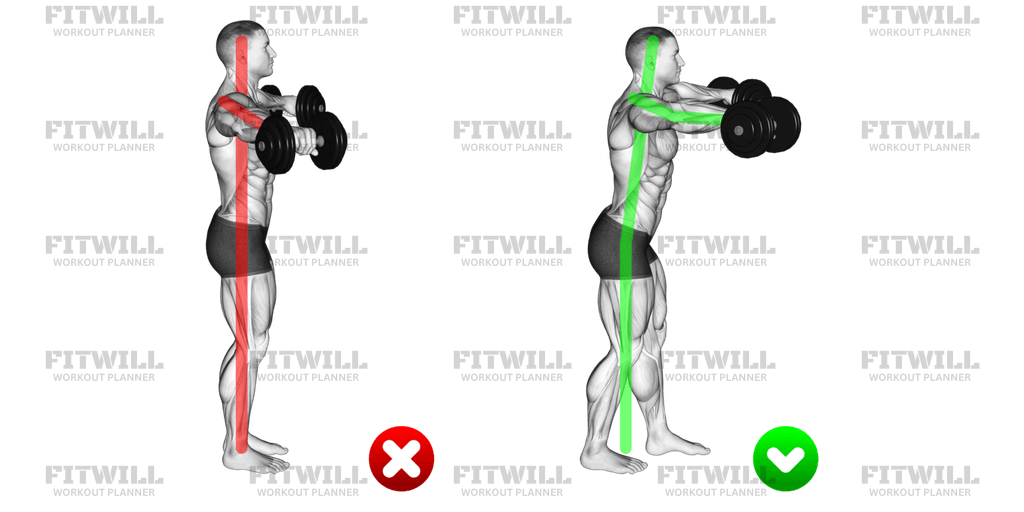 Lateral Raise - Arms (WRONG-RIGHT): Exercise Guide, Techniques ...