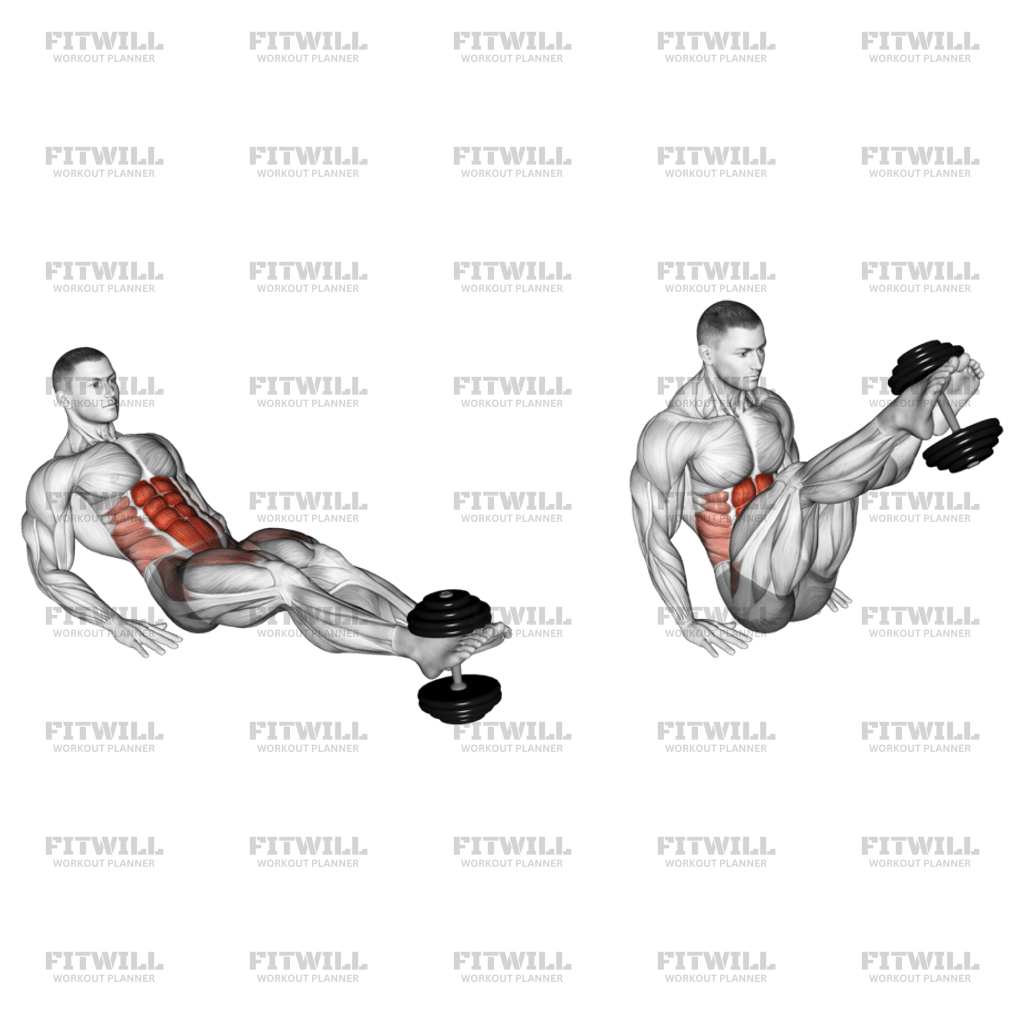 Weighted Seated Leg Raise On Floor: Exercise Guide, Techniques ...