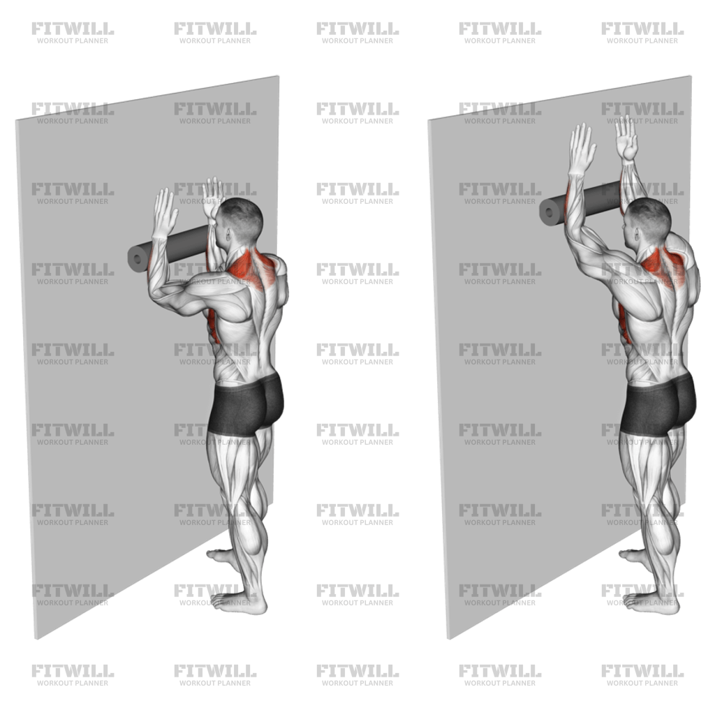 Foam Roll Serratus Wall Slide: Exercise Guide, Video, Techniques ...