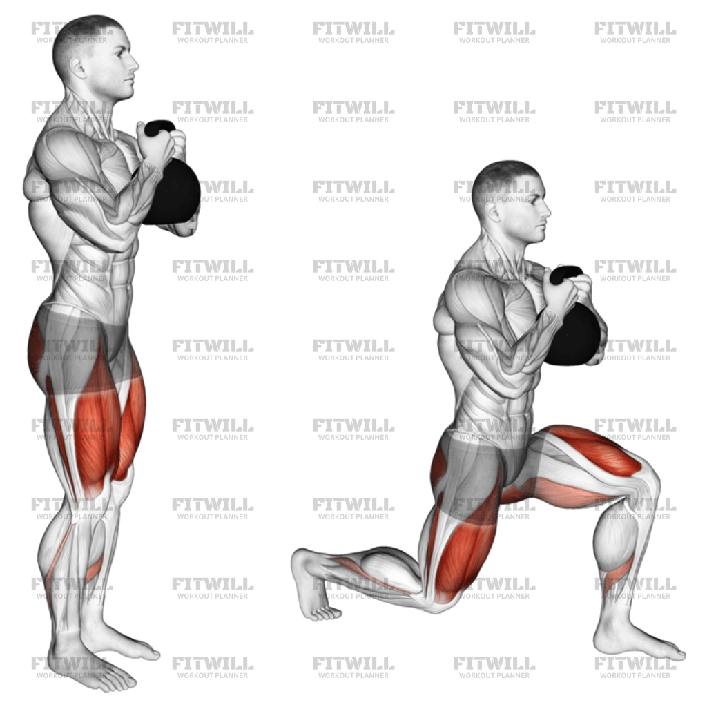 Kettlebell Rear Lunge: Exercise Guide, Video, Techniques, Benefits, How ...