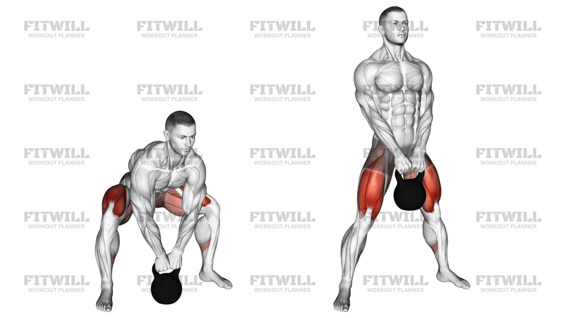 Kettlebell Sumo Squat (VERSION 2): Exercise Video, Guide, Techniques ...