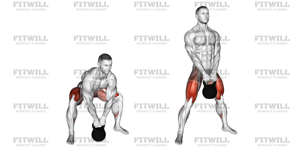 Kettlebell Sumo Squat (VERSION 2): Exercise Video, Guide, Techniques ...