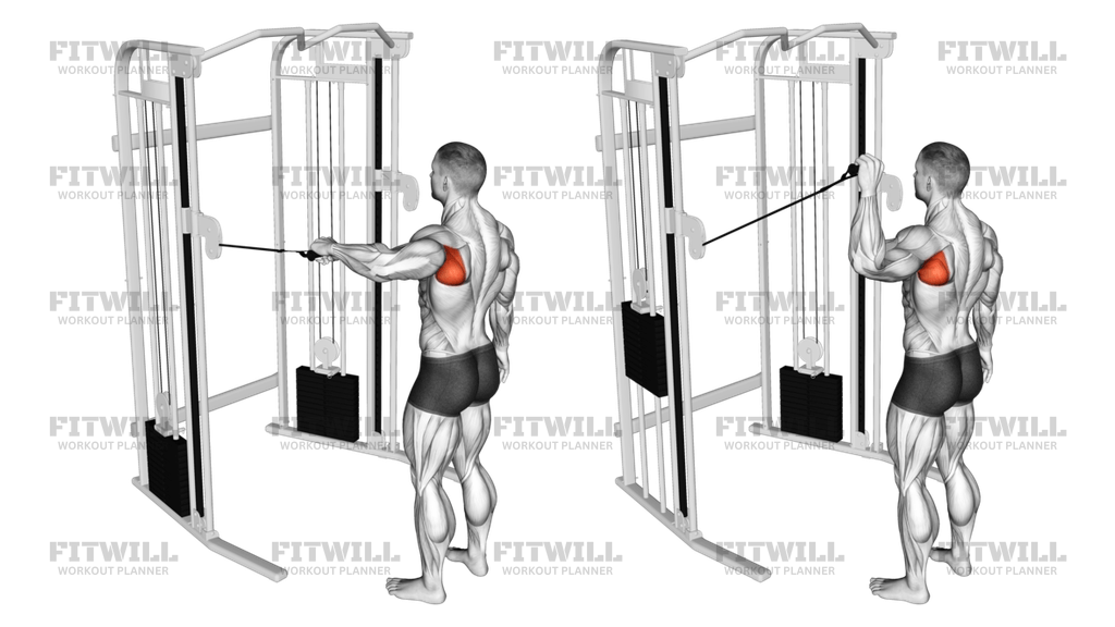 Cable Shoulder 90 Degrees External Rotation: Exercise Guide, Video ...