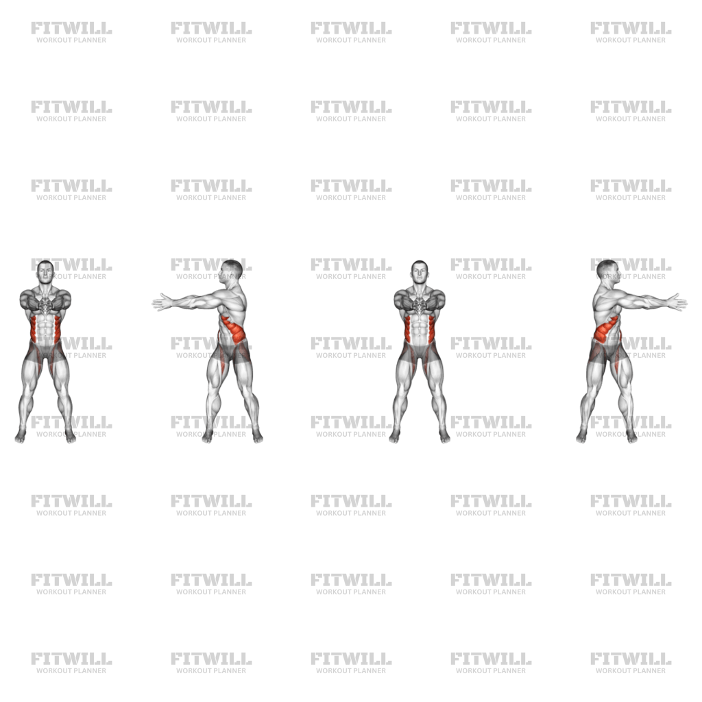Standing Ab Twist: Exercise Guide, Video, Techniques, Benefits, How to ...