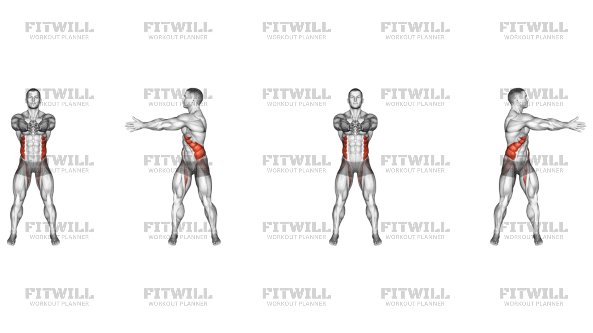 Standing Ab Twist: Exercise Guide, Video, Techniques, Benefits, How to ...