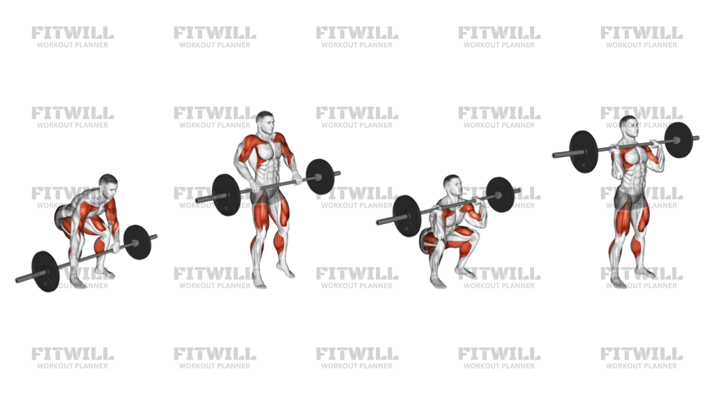 Cargada Completa Con Barra: Guía de Ejercicios, Video, Técnicas ...