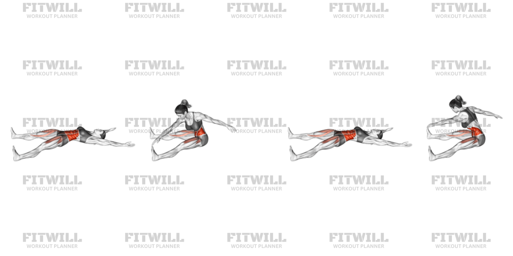 Cross Twisting Sit-up (VERSION 2): Exercise Guide, Techniques, Benefits ...