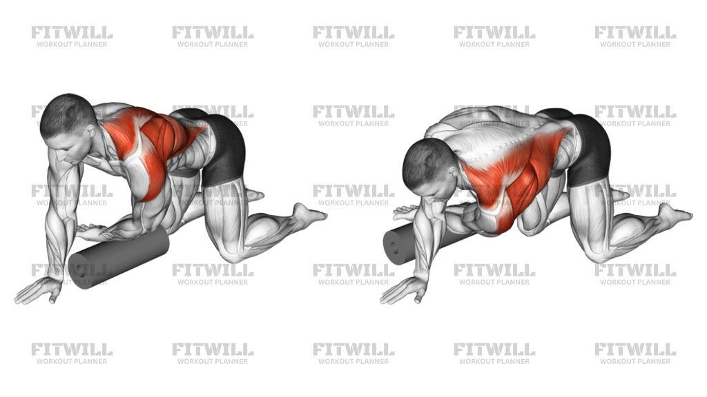 Roll Kneeling Upper Back Rotation: Exercise Guide, Video, Techniques ...