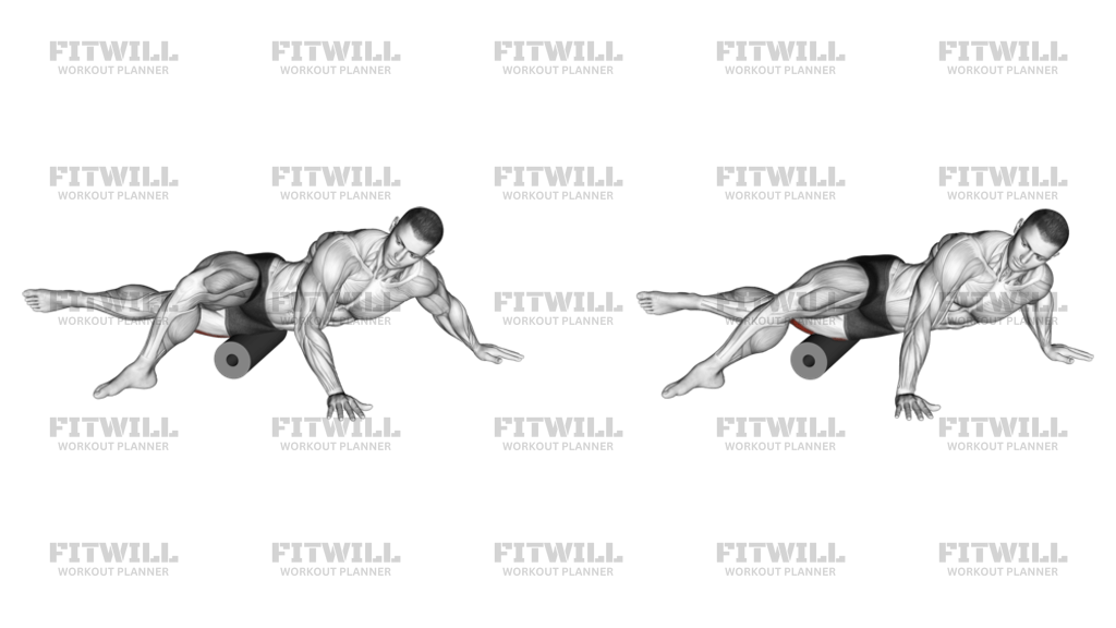Roll Quadriceps Vastus Lateralis Lying On Floor: Exercise Guide ...