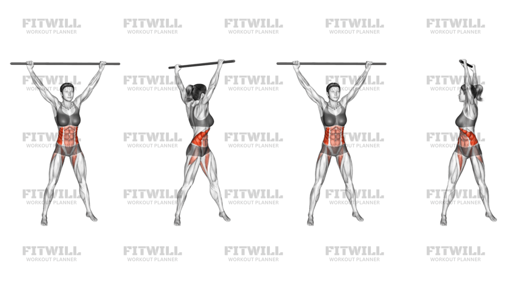 Stick Standing Twist Stretch: Exercise Guide, Video, Techniques ...