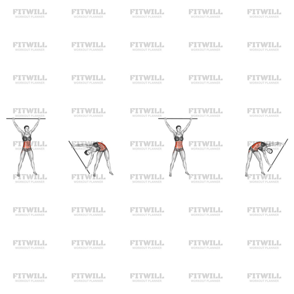 Stick Side Bend Stretch Exercise Guide Video Techniques Benefits