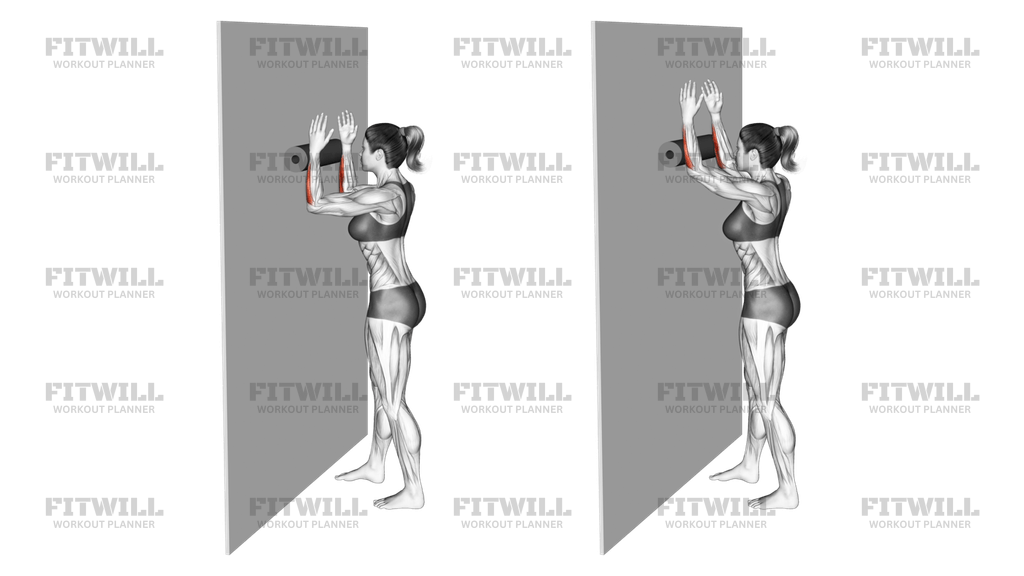 How to do Roll Forearms Standing Against Wall: Techniques, Benefits ...