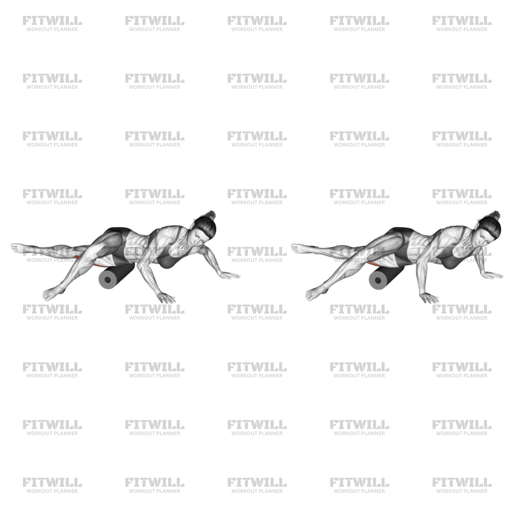 Roll Quadriceps Vastus Lateralis Lying On Floor: Exercise Guide, Video ...