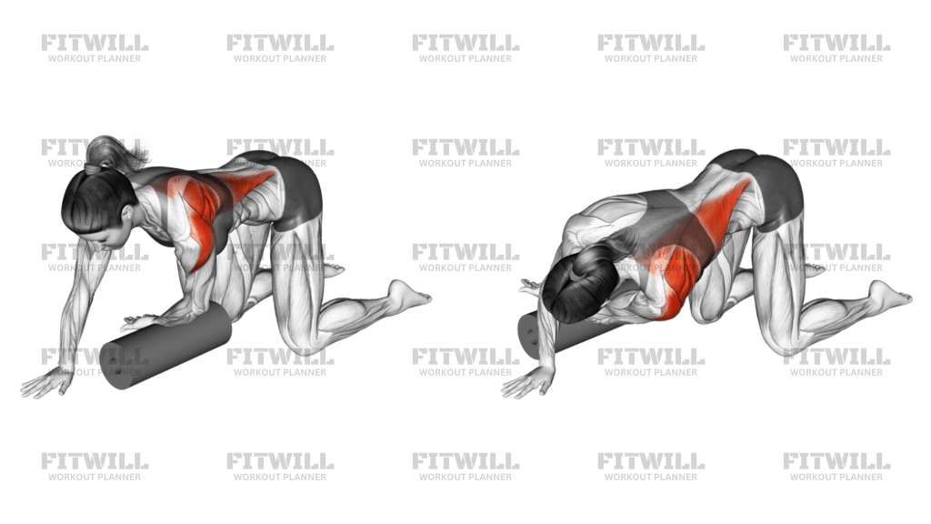 How to do Roll Kneeling Upper Back Rotation: Techniques, Benefits, Tips ...