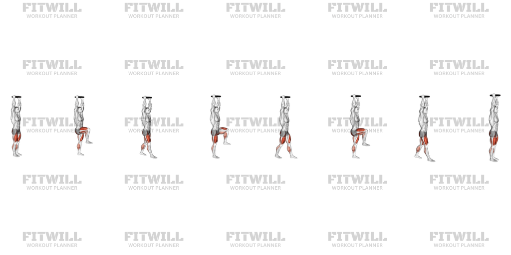 Weighted Plate Overhead March: Exercise Guide, Techniques, Benefits ...