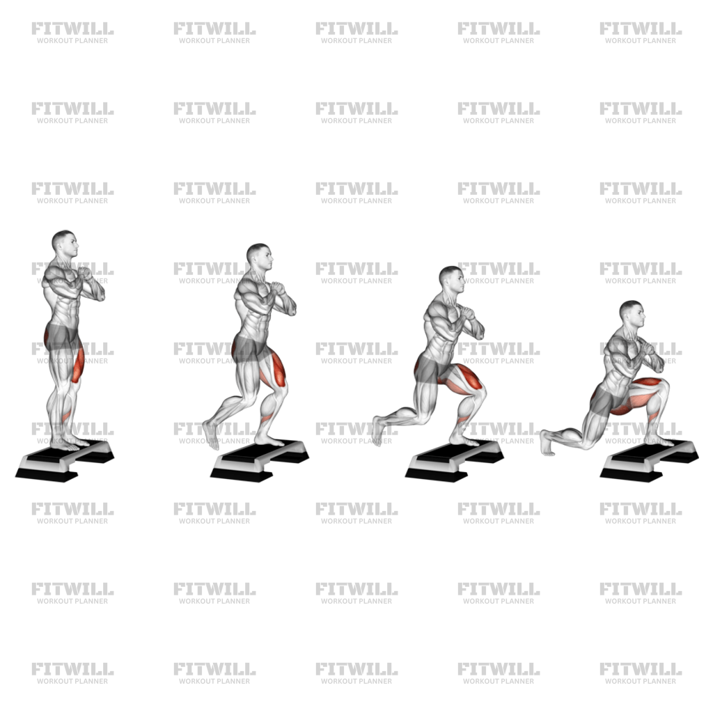 Rear Shift Lunge From Deficit: Exercise Guide, Techniques, Benefits ...