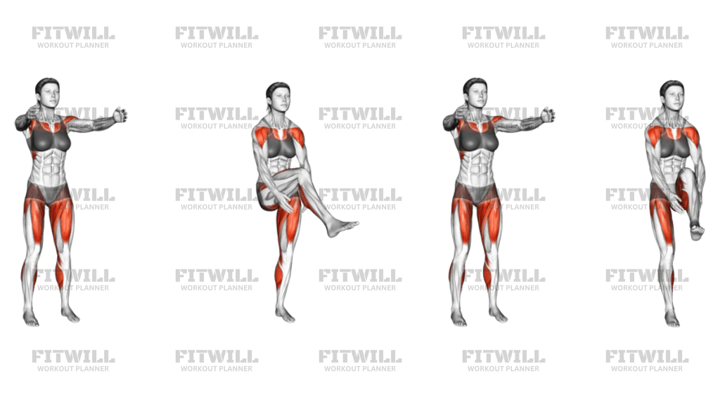 How to do Front Leg Lift Under Knee Tap: Techniques, Benefits, Tips ...