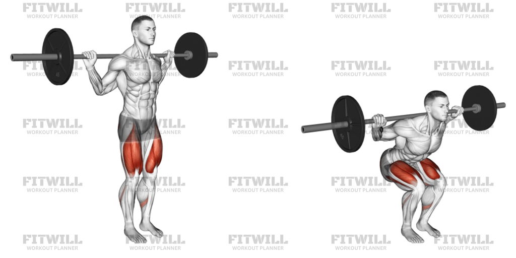 Barbell Narrow Stance Squat: Exercise Guide, Video, Techniques ...