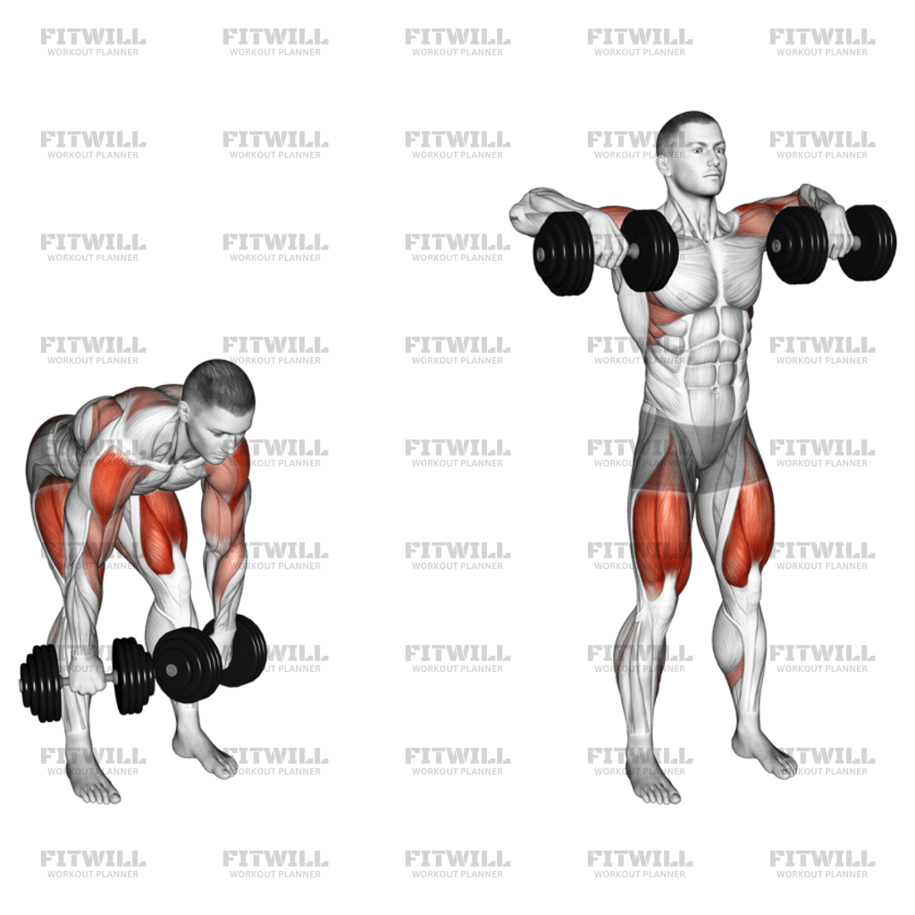 Dumbbell High Pull: Exercise Guide, Techniques, Benefits, How to ...
