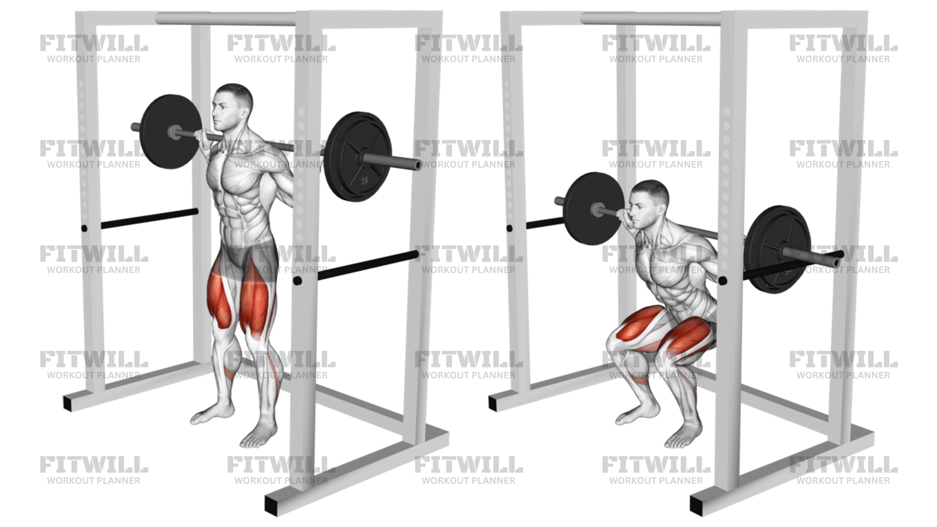 Barbell Pin Squat: Exercise Guide, Techniques, Benefits, How to ...