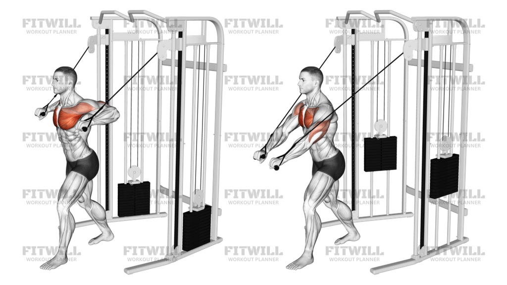 Cable Low Chest Press: Exercise Guide, Video, Techniques, Benefits, How ...