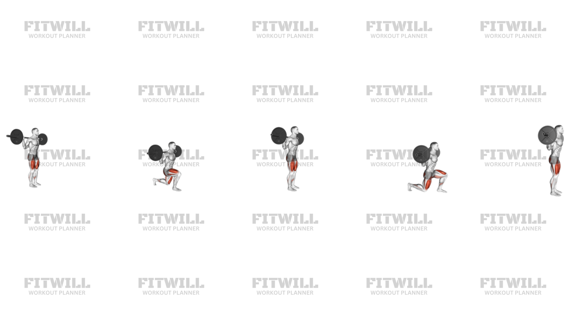 Barbell Walking Lunge: Exercise Guide, Video, Techniques, Benefits, How ...