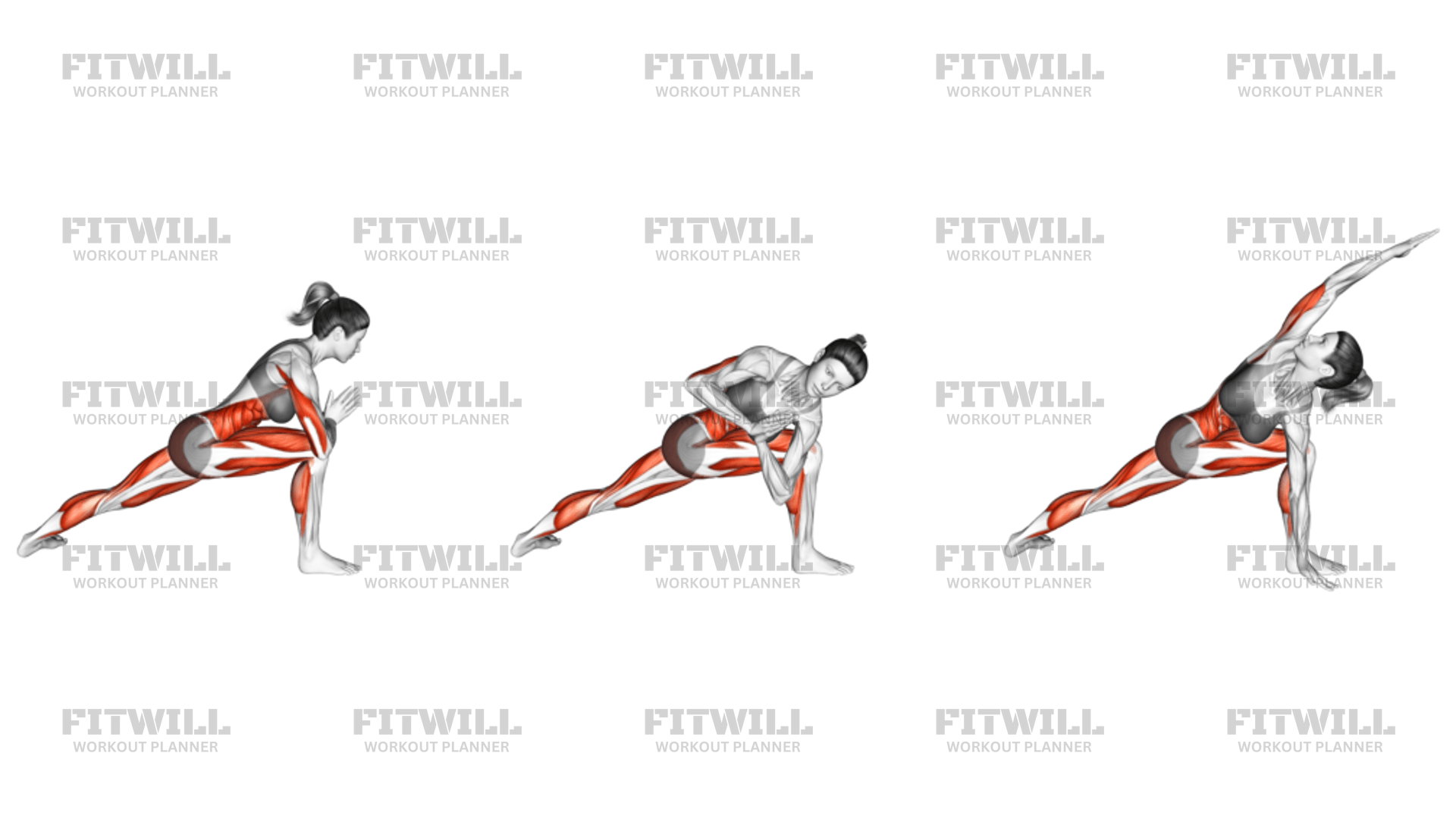 Postura Del Ángulo Lateral Revolucionado: Guía de Ejercicios, Video ...