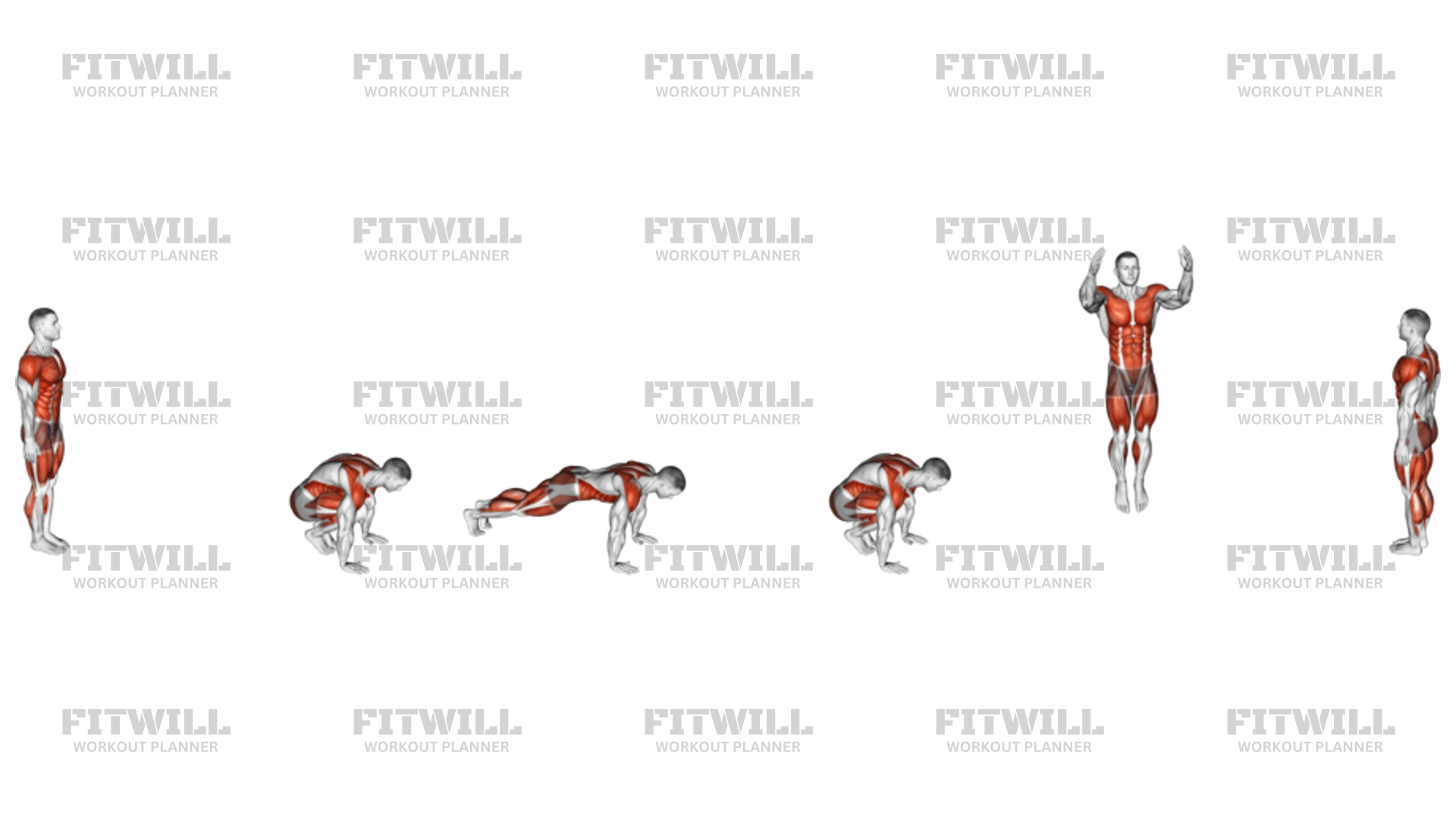 Burpee Twist: Exercise Guide, Techniques, Benefits, How to, Muscles ...