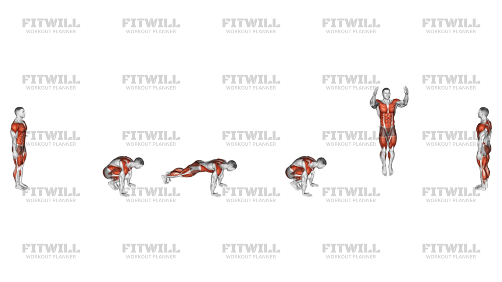 Burpee Twist: Exercise Guide, Techniques, Benefits, How to, Muscles ...