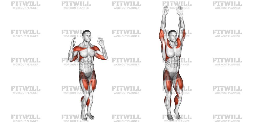 Arm Raise Step In Place: Exercise Guide, Video, Techniques, Benefits ...