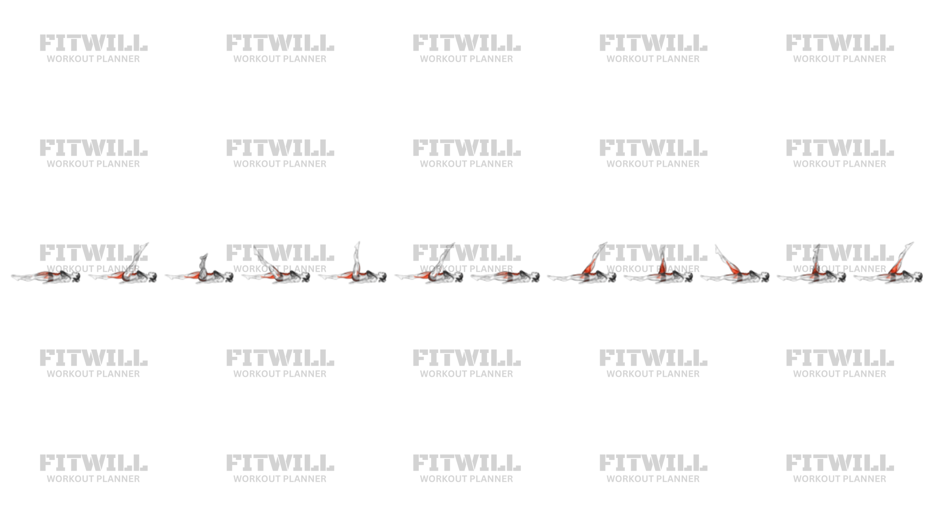 Lying Alternate Straight Leg Circle: Exercise Guide, Video, Techniques ...