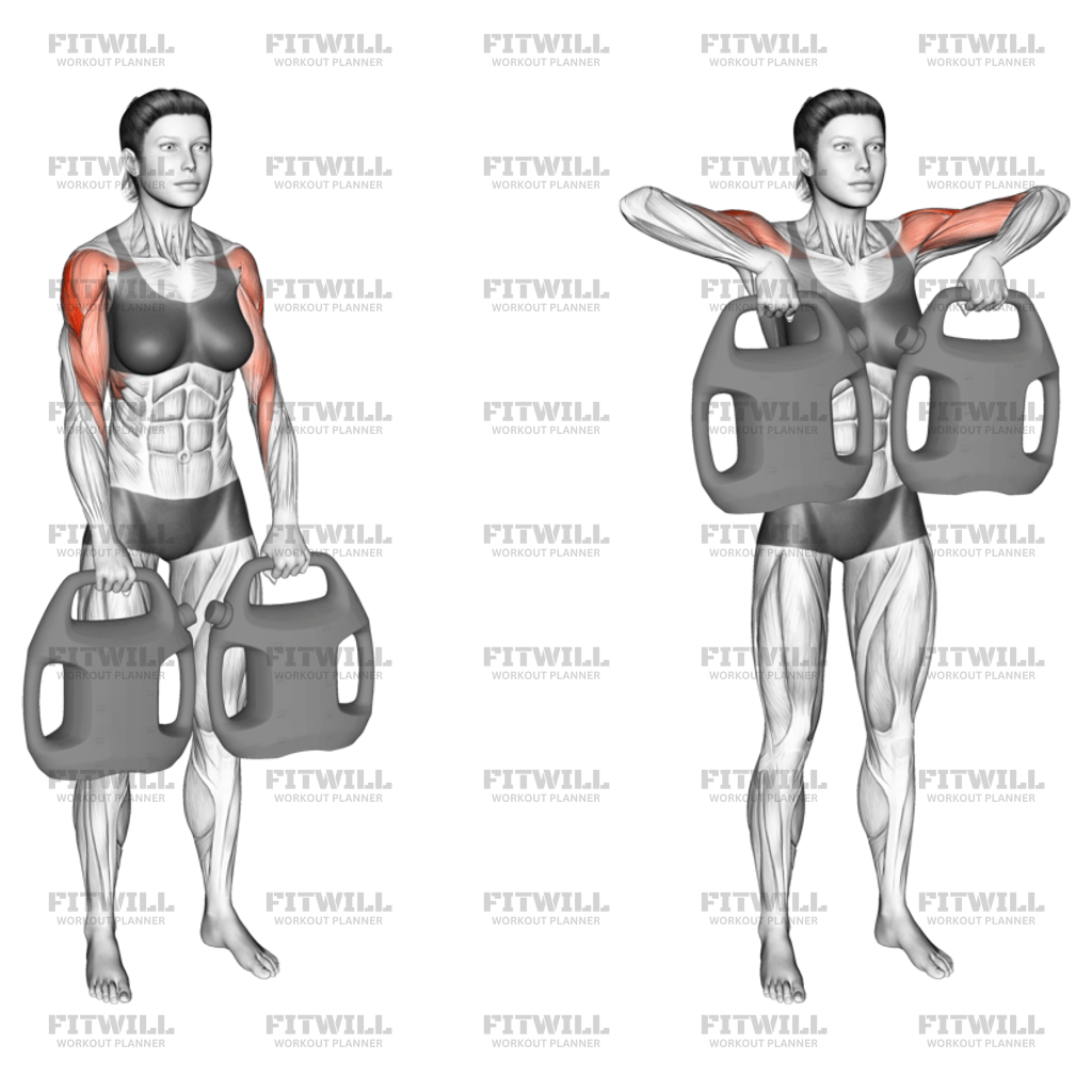 Remo Vertical Con Botella Con Peso: Guía de Ejercicios, Video, Técnicas ...