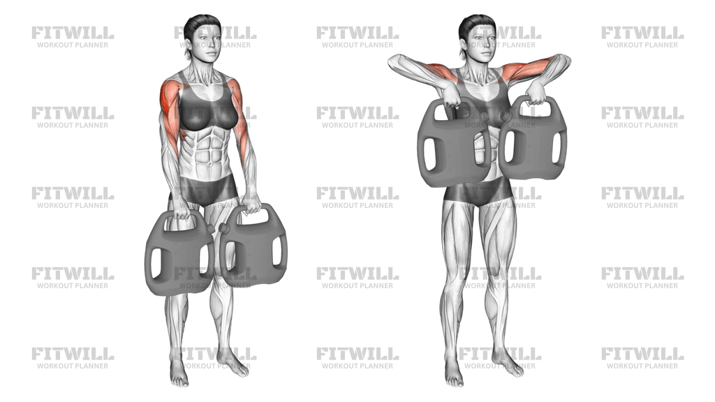 Remo Vertical Con Botella Con Peso: Guía de Ejercicios, Video, Técnicas ...