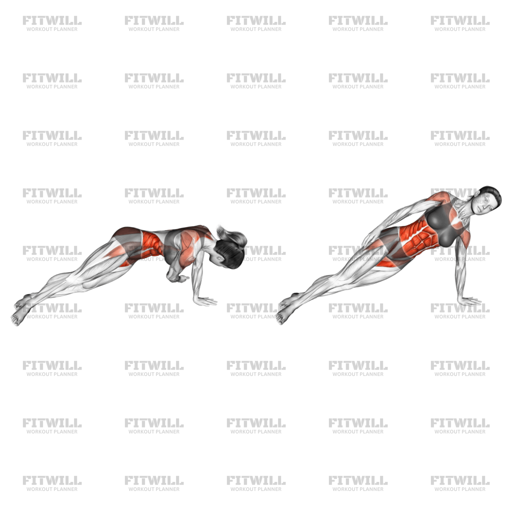 Side Plank Pull: Exercise Guide, Video, Techniques, Benefits, How to ...