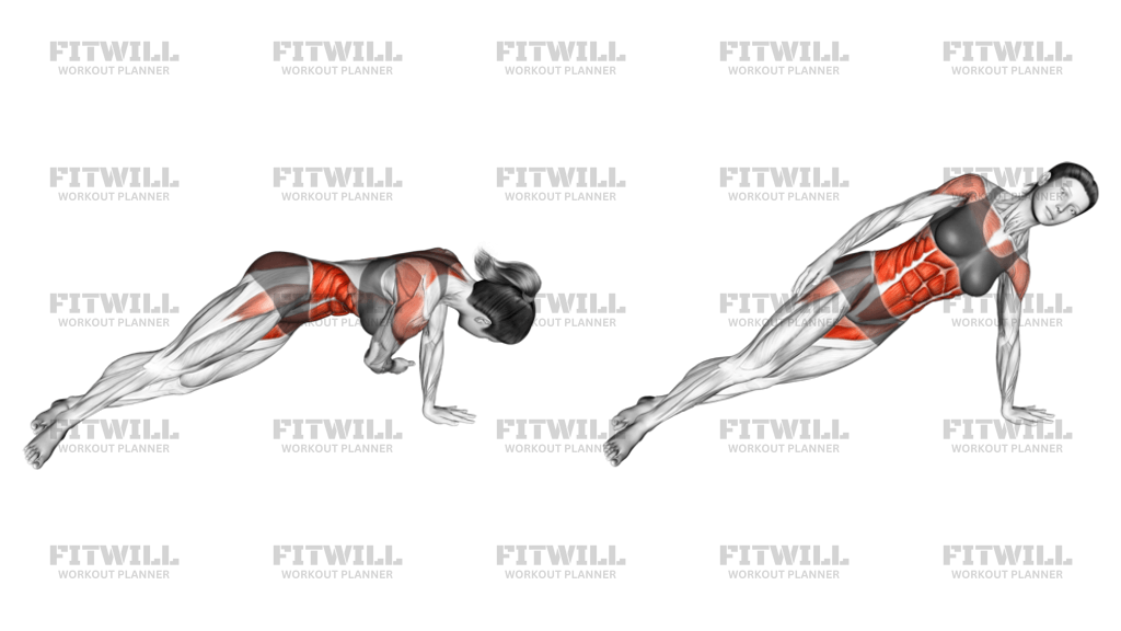 Side Plank Pull: Exercise Guide, Video, Techniques, Benefits, How to ...