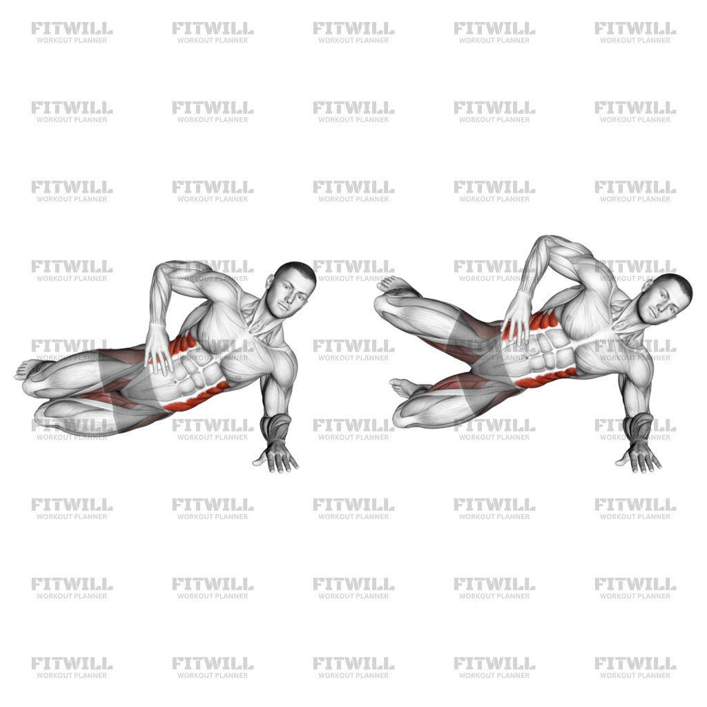 Side Plank Bent Leg Lift: Exercise Guide, Video, Techniques, Benefits ...