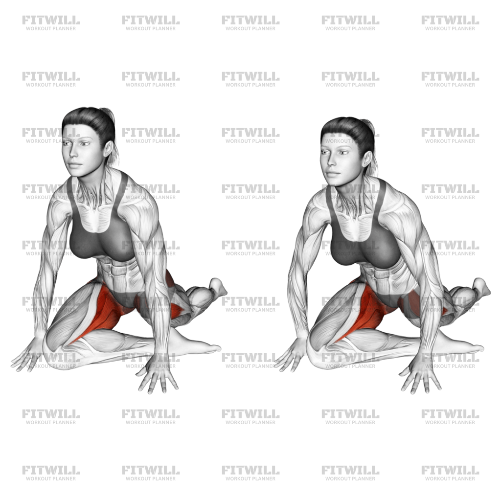 Half Pigeon Hip Stretch: Exercise Guide, Video, Techniques, Benefits ...