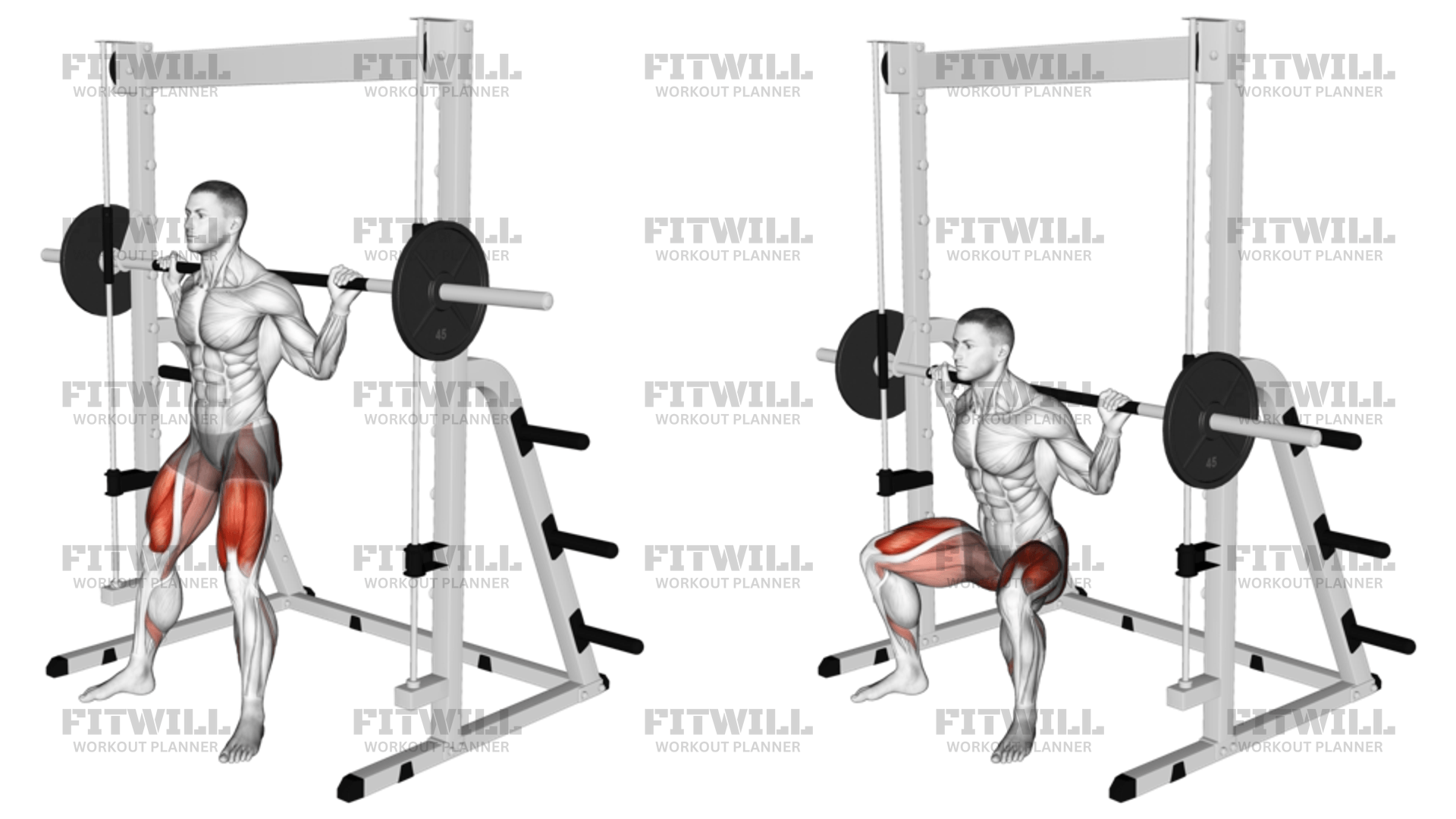 Smith Sumo Chair Squat: Exercise Guide, Video, Techniques, Benefits ...