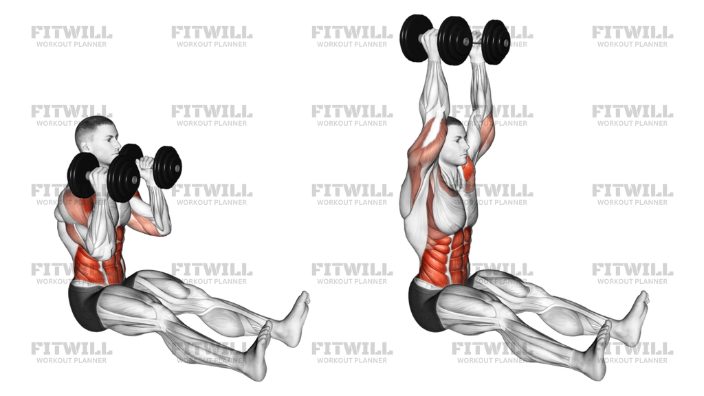 Dumbbell Z-Press: Exercise Guide, Video, Techniques, Benefits, How to ...