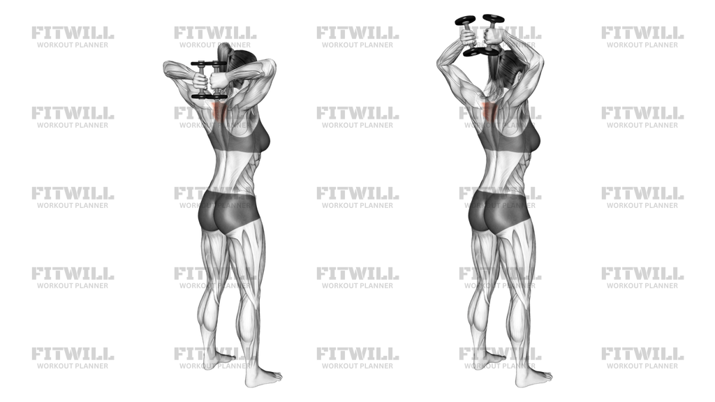 Dumbbell Standing T-Spine Press: Exercise Guide, Video, Techniques ...