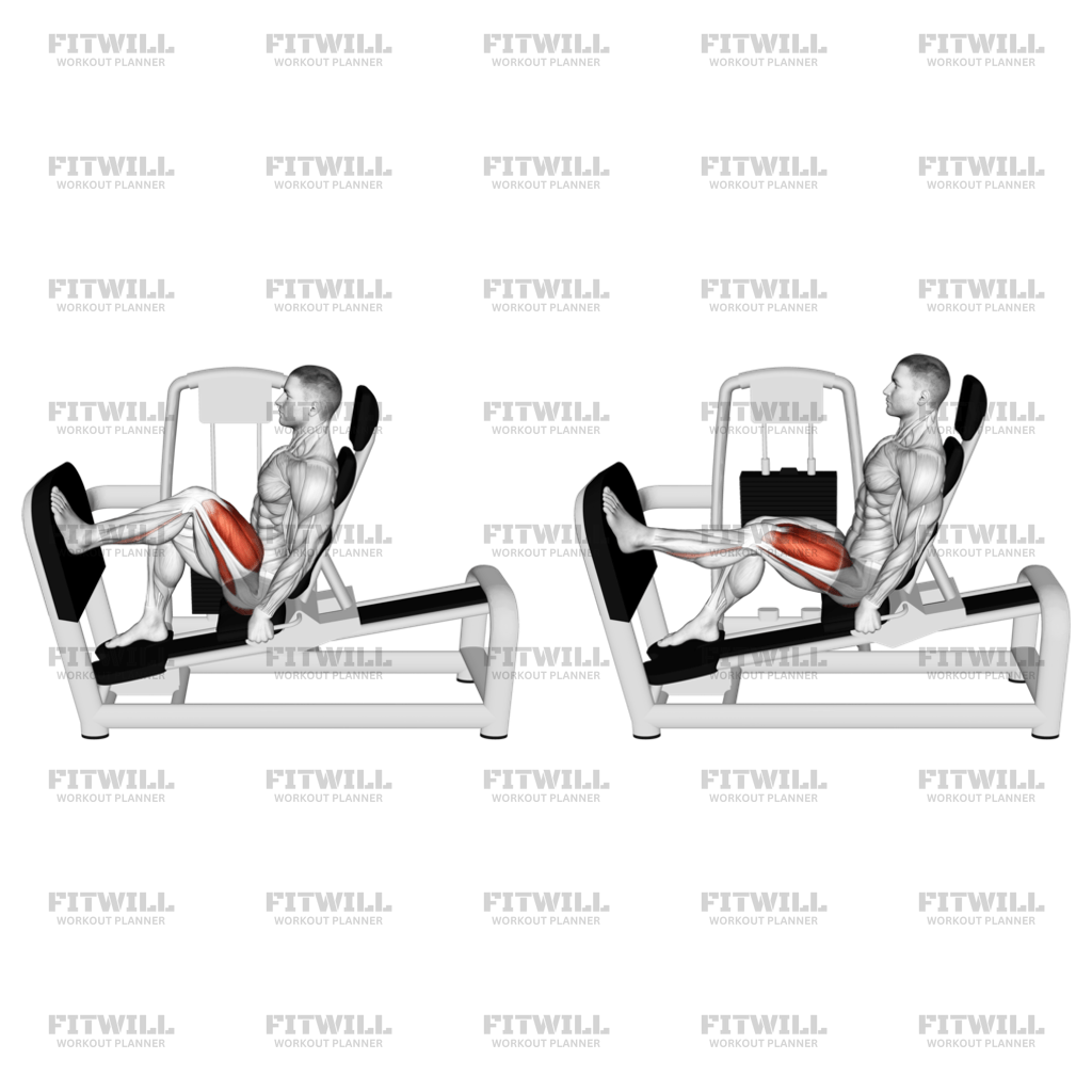 Lever Seated Single Leg Press (VERSION 2): Exercise Guide, Video ...