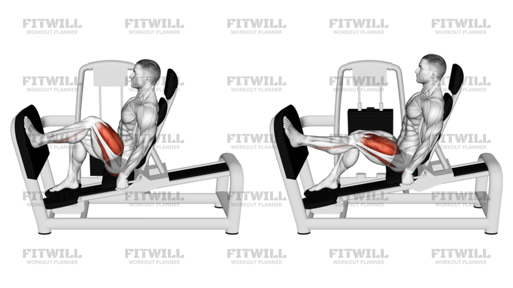 Lever Seated Single Leg Press Version 2: Exercise Guide, Video ...