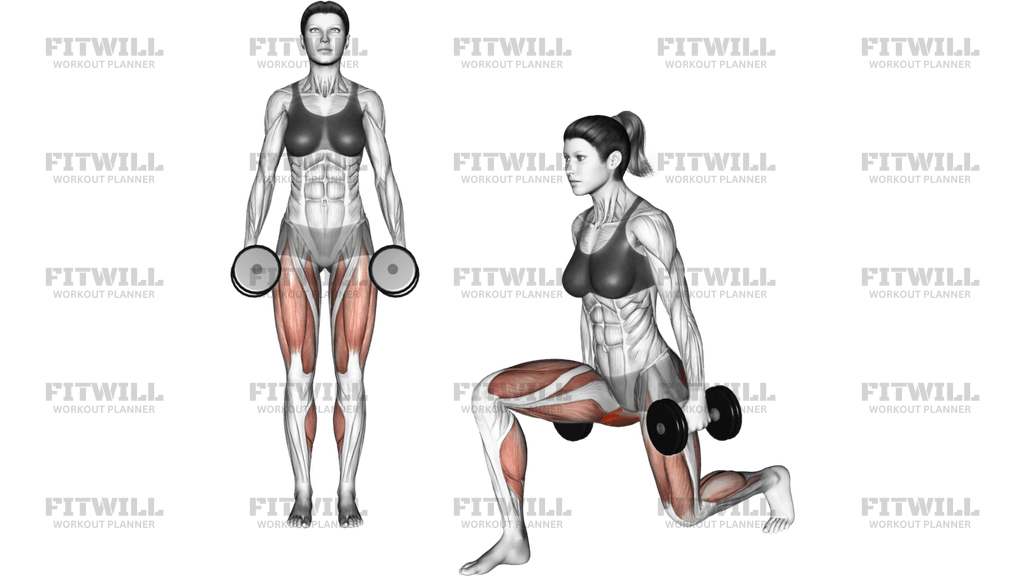 Dumbbell side lunge: Guide, Techniques, Benefits, How to, Muscles ...