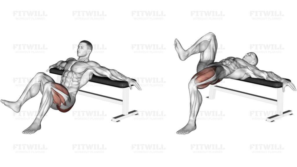 Single Leg Glute Bridge (arms on chest): Guide, Techniques, Benefits ...