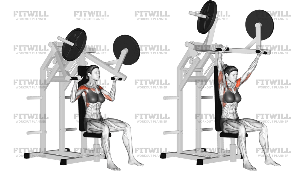 Lever Military Press (plate loaded): Guide, Techniques, Benefits, How ...